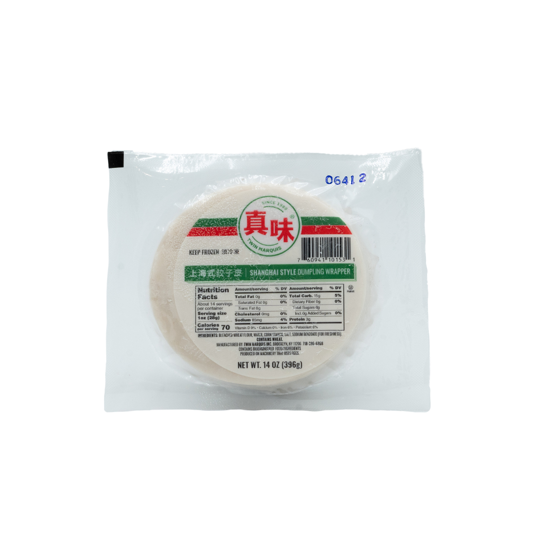 Twin - Shanghai Dumpling Skin White&Round 16x14oz. - COWM INC
